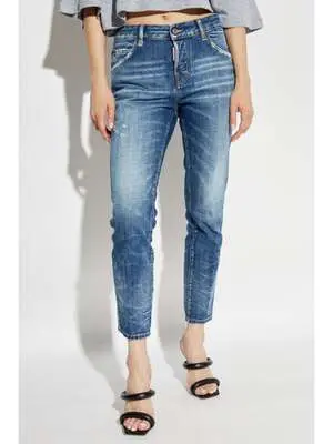 Dsquared2 Faded Tapered Jeans