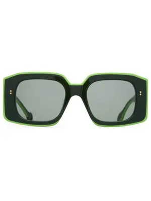 JW Anderson Bumper Sunglasses - Green