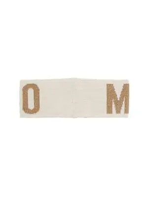 Moschino Logo-intarsia Knit Headband