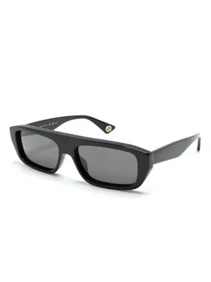 Gucci Rectangle-frame Tinted Sunglasses