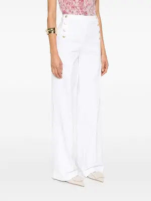 FRAME High-waisted Wide Leg Jeans