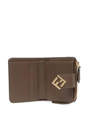 Fendi Ff Diamonds Leather Wallet