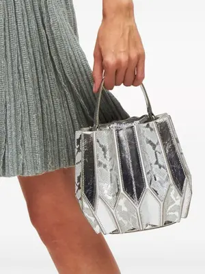 RYZÍ Medium Gamora Bucket Bag - Silver
