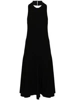 Jacquemus La Robe Favola Midi Dress - Black