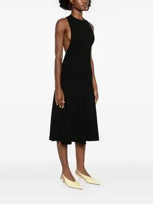 Jacquemus La Robe Favola Midi Dress - Black