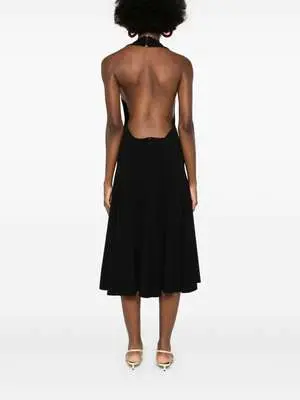 Jacquemus La Robe Favola Midi Dress - Black