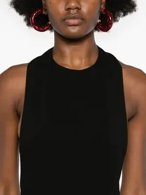 Jacquemus La Robe Favola Midi Dress - Black