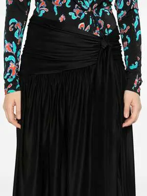 Rabanne Bow-detail Midi Skirt