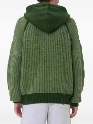 JW Anderson Ribbed-knit Hoodie