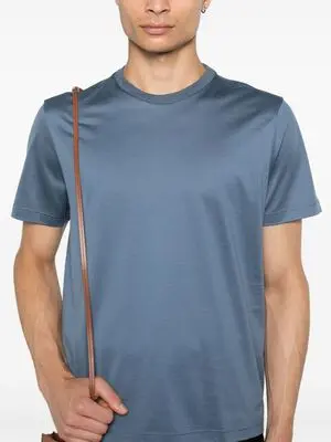 D4.0 Cotton T-shirt - Blue