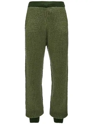 JW Anderson Wool Blend Knitted Trousers