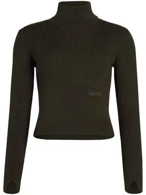 PATOU Ribbed Roll-neck Sweater