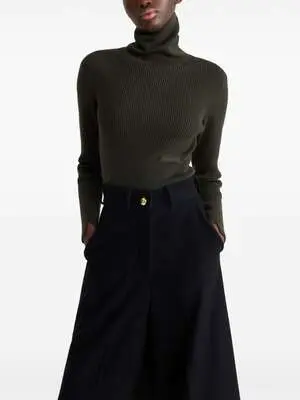 PATOU Ribbed Roll-neck Sweater
