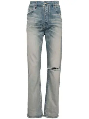 Amiri Slash Straight-leg Jeans