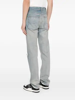 Amiri Slash Straight-leg Jeans