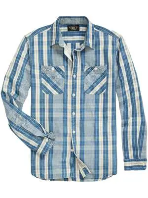 RALPH LAUREN Farrell Cotton-linen Shirt