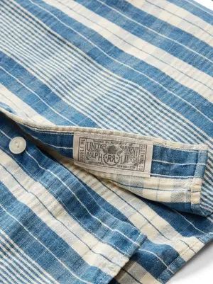 Ralph Lauren Farrell Cotton-linen Shirt - Blue