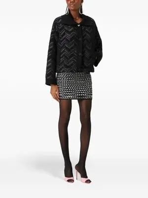 Missoni Zigzag Lamé Mini Skirt