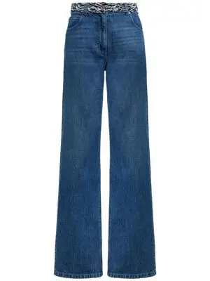 Missoni Knitted-panel Jeans