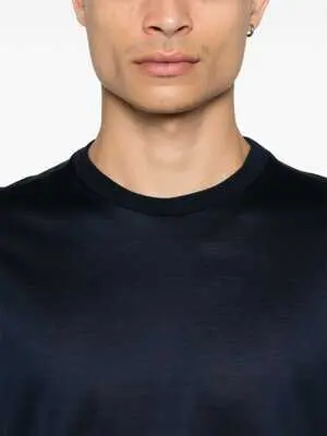 D4.0 Cotton T-shirt - Blue