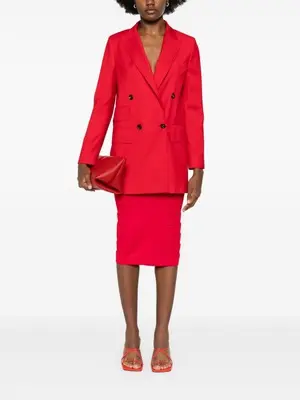 GENNY Cut-out Midi Skirt