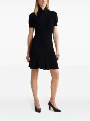 Patou Wrap Mini Dress