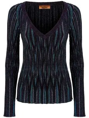 Missoni Metallic-threading Knitted Jumper