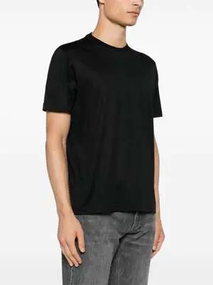 D4.0 Cotton T-shirt - Black