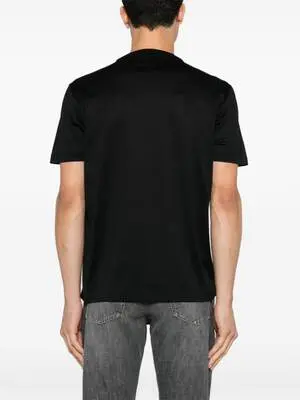 D4.0 Cotton T-shirt - Black