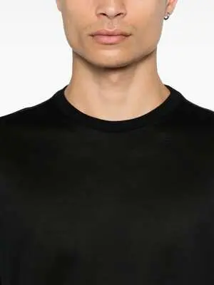 D4.0 Cotton T-shirt - Black