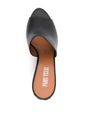 Paris Texas Deia 100mm Leather Mules