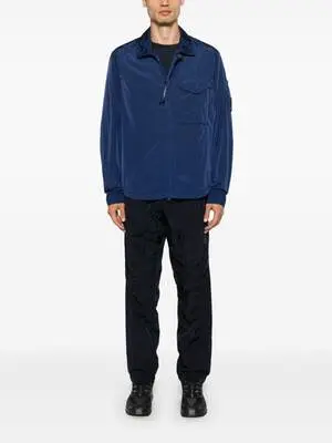 C.P. COMPANY Chrome-r Lens Overshirt - Blue