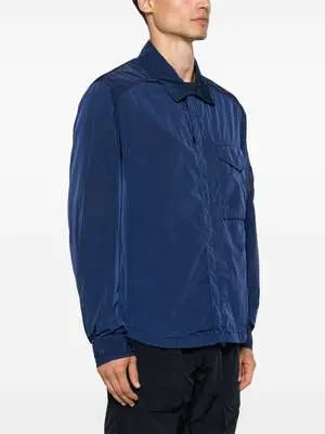 C.P. COMPANY Chrome-r Lens Overshirt - Blue
