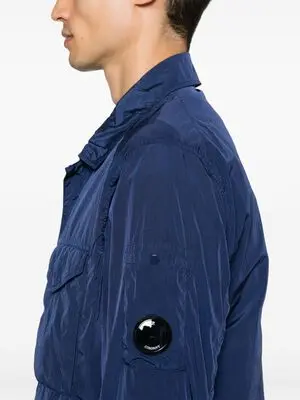 C.P. COMPANY Chrome-r Lens Overshirt - Blue
