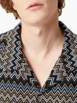 Missoni Zigzag Bowling Shirt - Multicolour