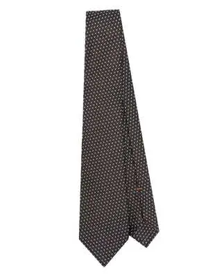 ZEGNA Zegna Geometric Jacquard Tie