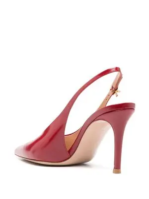 GIANVITO ROSSI Robbie 85mm Slingback Pumps - Red