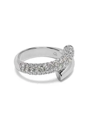 SWAROVSKI Dextera Crystal Embellished Ring - Silver
