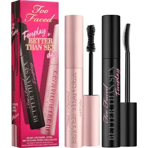 TOO FACED Foreplay & Better Than Sex Mascara Set - Black