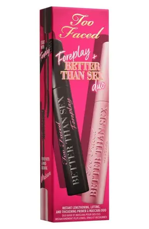 TOO FACED Foreplay & Better Than Sex Mascara Set