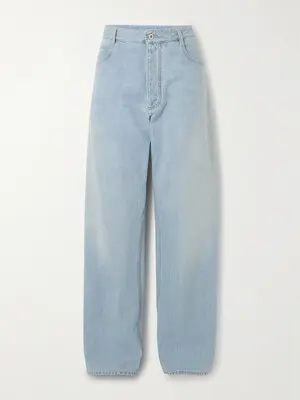 Bottega Veneta High-rise Wide-leg Jeans - Blue