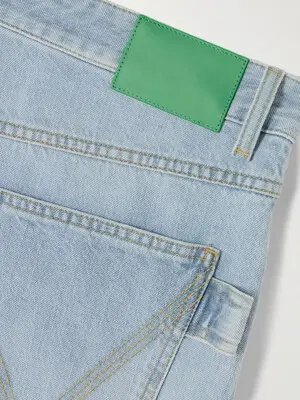 Bottega Veneta High-rise Wide-leg Jeans - Blue