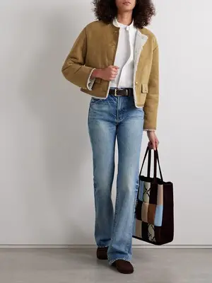 NILI LOTAN Zanie Shearling Jacket