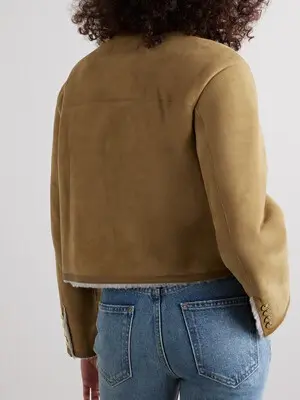 NILI LOTAN Zanie Shearling Jacket