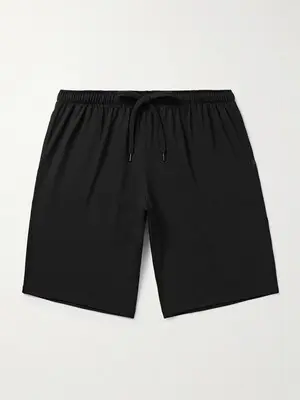 Derek Rose Basel Stretch-micro Modal Jersey Pyjama Shorts - Black