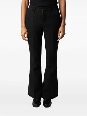 Zadig&Voltaire Prevy Flared Trousers - Black