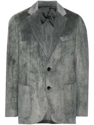 LARDINI Corduroy Blazer - Grey