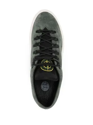 Stone Island Compass-motif Sneakers