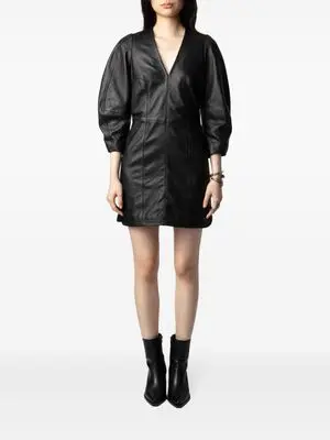 Zadig&Voltaire Leather Minidress