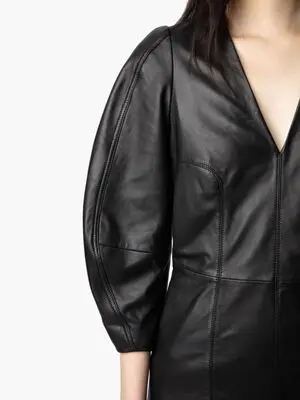Zadig&Voltaire Leather Minidress